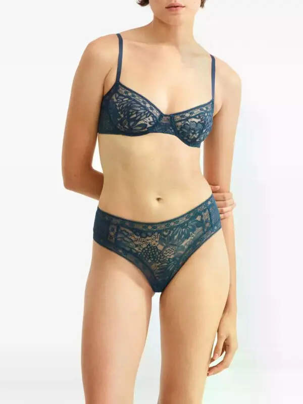 ERES Majestueuse Demi-cup Bra - Blue