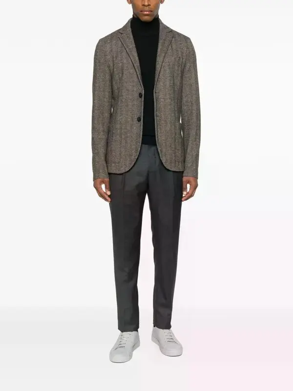 PT TORINO Pleated Wool Trousers