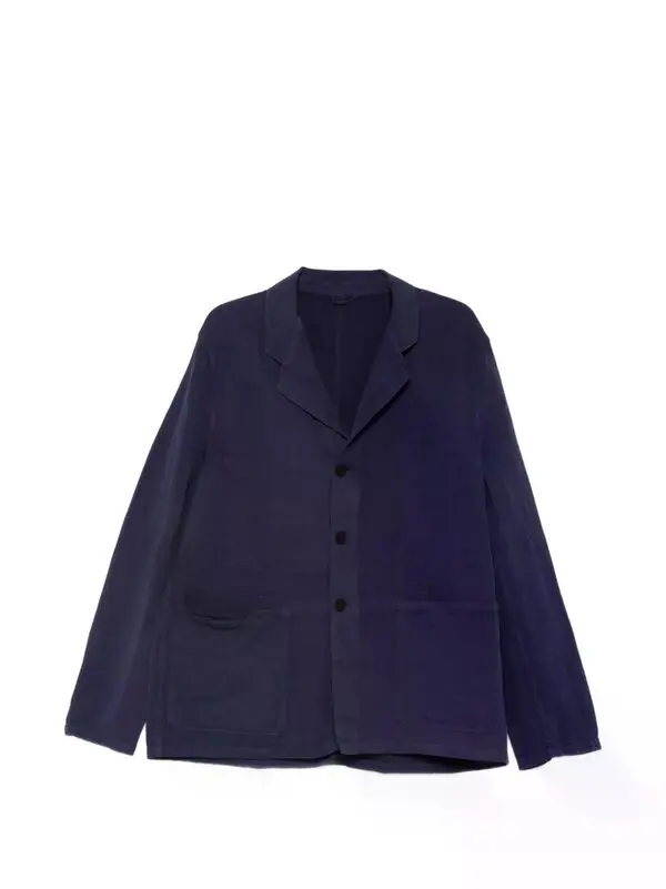 Studio Nicholson Patch-pocket Single-breasted Jacket