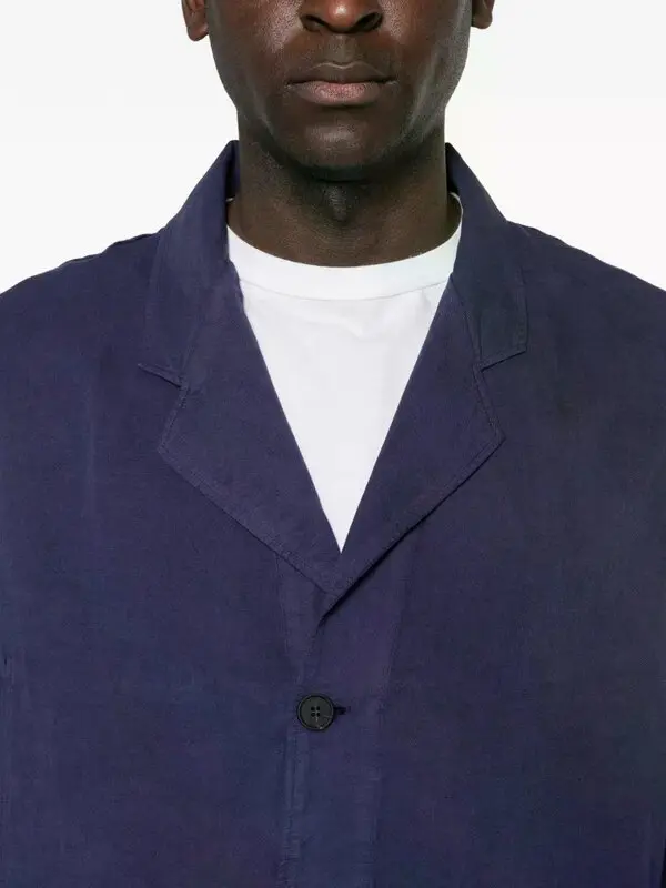 Studio Nicholson Patch-pocket Single-breasted Jacket