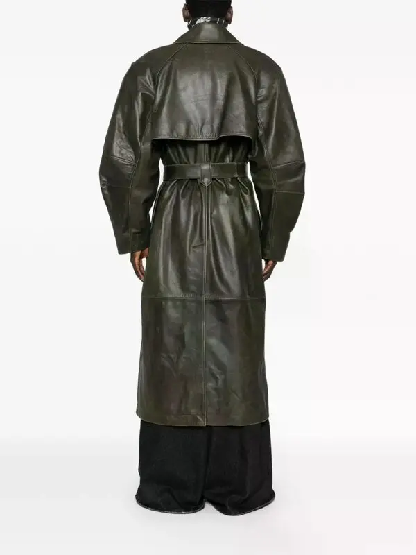 LỰU ĐẠN Belted Trench Coat