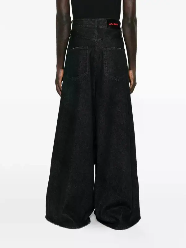 LỰU ĐẠN Drop Crotch Wide Leg Jeans