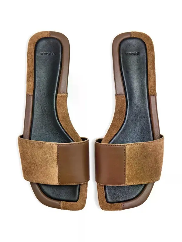 Vince Valeria Paneled Sandals - Neutrals