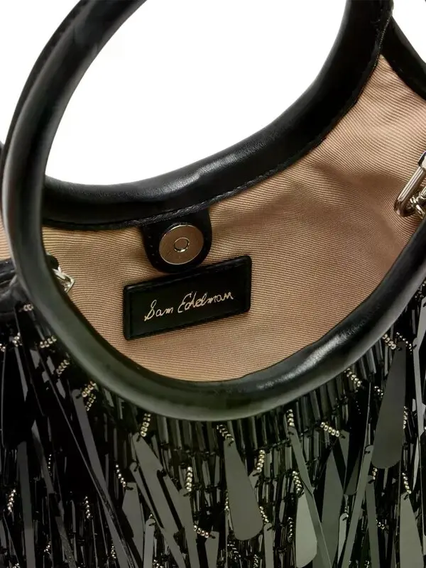 Sam Edelman Beaded Tasseled Tote