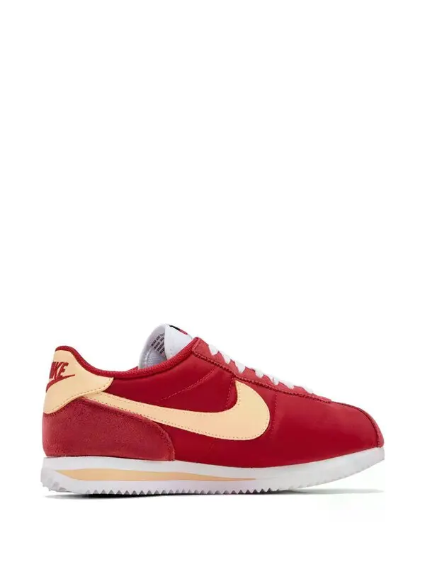 Nike Cortez Suede-panel Sneakers - Red