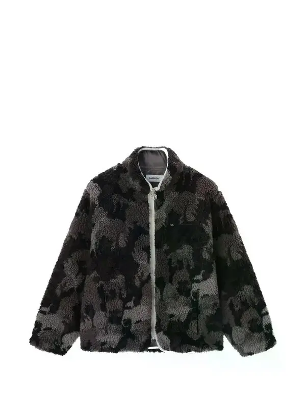 AMBUSH Camouflage Zip Jacket - Black