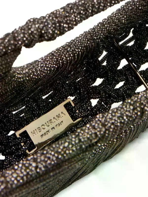 HIBOURAMA Demetra Crystal-studded Tote Bag - Grey