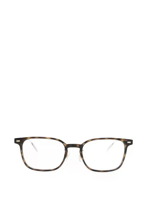 Montblanc Rectangle-frame Eyeglasses - Brown