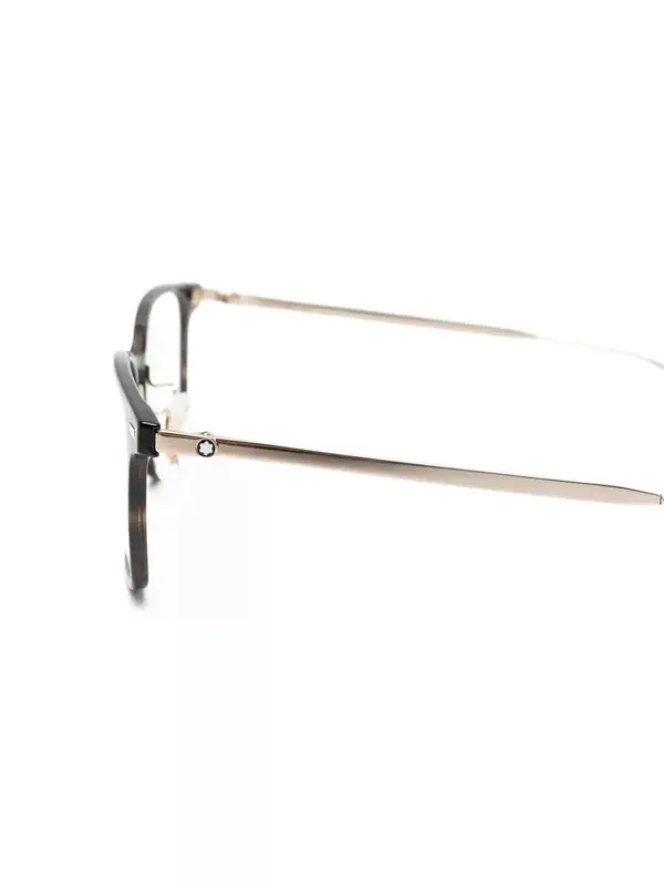 Montblanc Rectangle-frame Eyeglasses - Brown