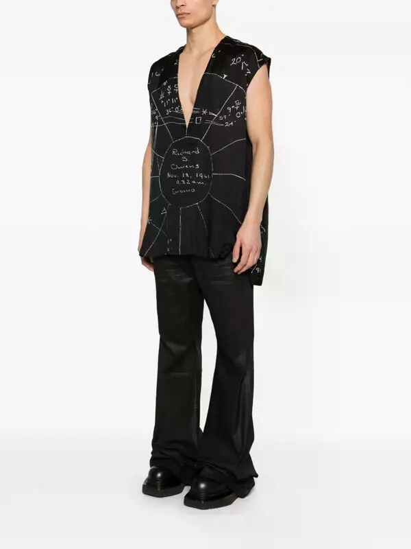 Rick Owens Graphic-print Top
