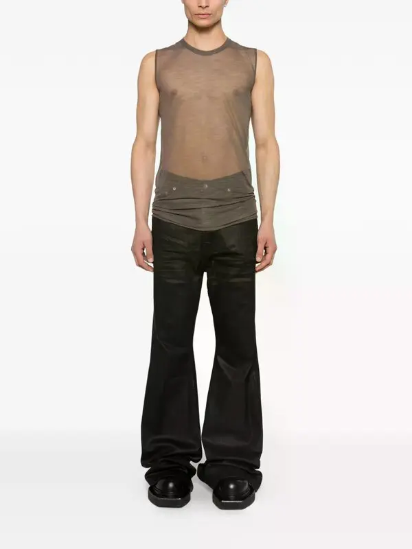 Rick Owens Round-neck Sleeveless Top - Brown
