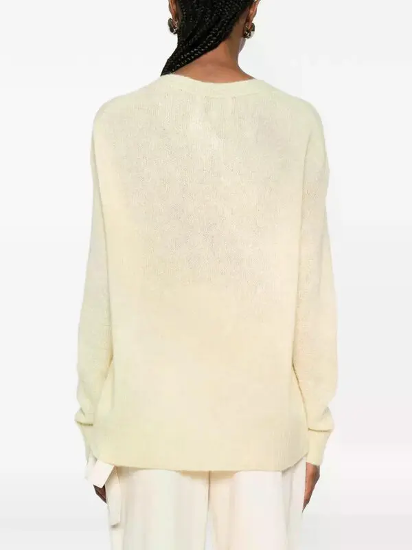 Eric Bompard V-neck Long-sleeve Sweater