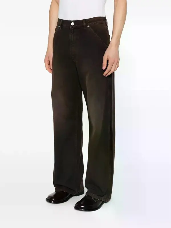 Marni Straight Leg Jeans - Brown