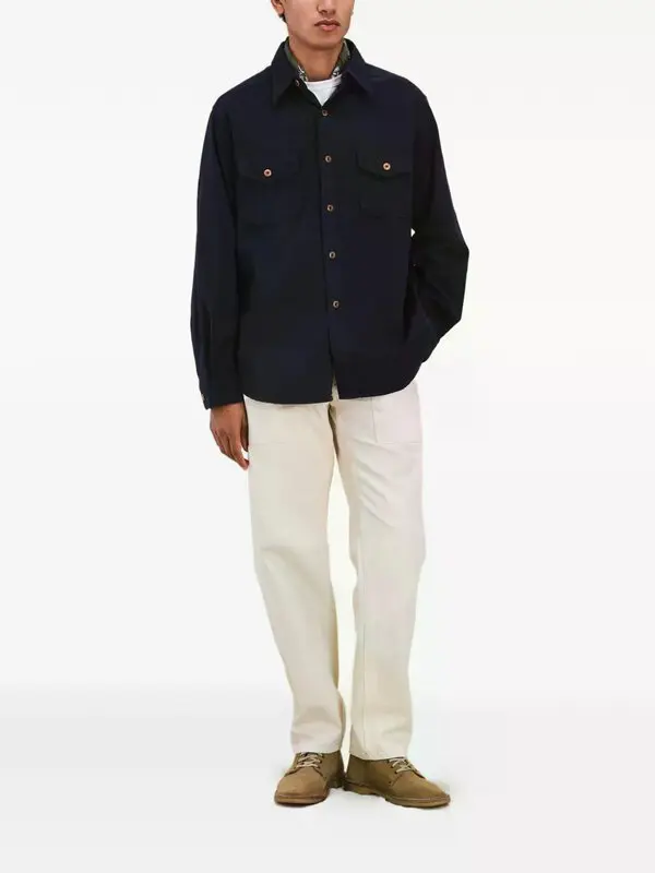 FORTELA Cpo Buttoned Pockets Overshirt