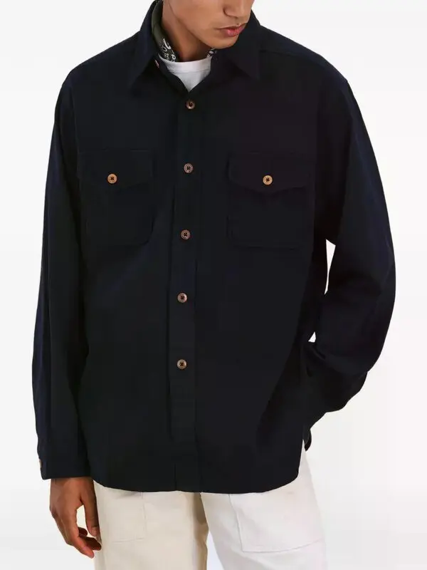 FORTELA Cpo Buttoned Pockets Overshirt