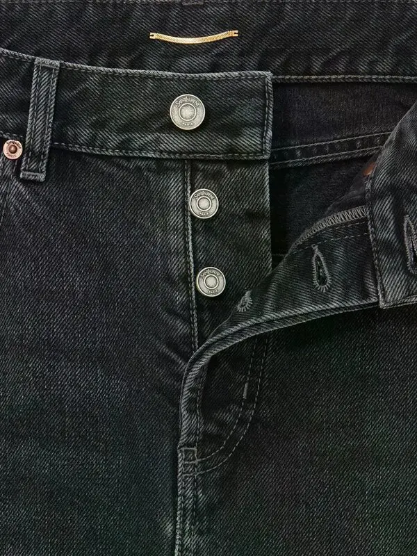 Saint Laurent 90's Straight Leg Jeans