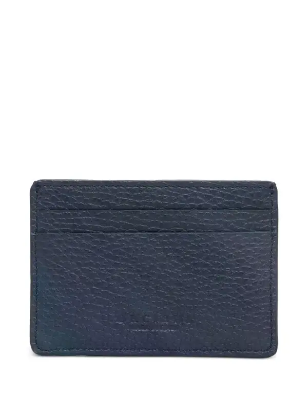 Orciani Logo-detail Leather Cardholder