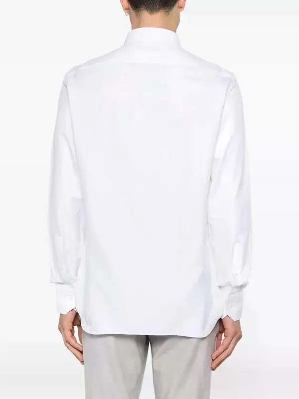 Zegna Buttoned Shirt - White