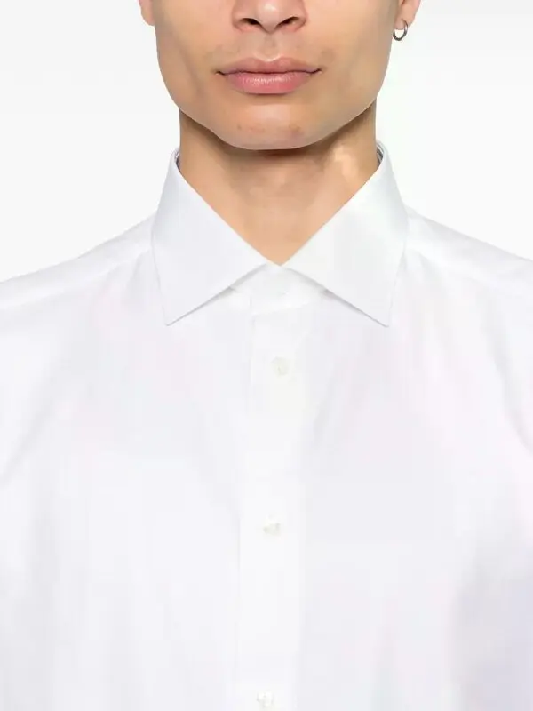 Zegna Buttoned Shirt - White