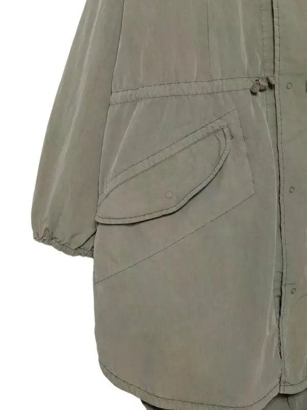 MAISON MARGIELA Hooded Pocketed Coat
