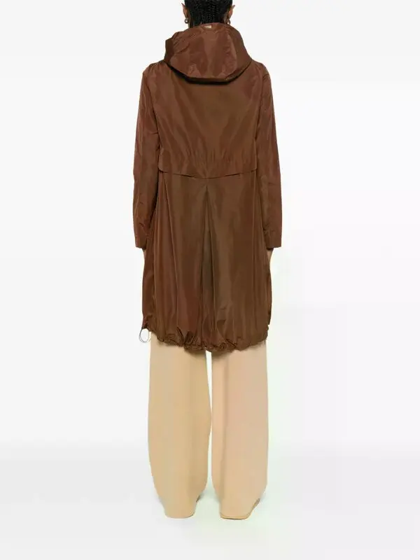 Herno Hooded Zip-up Coat