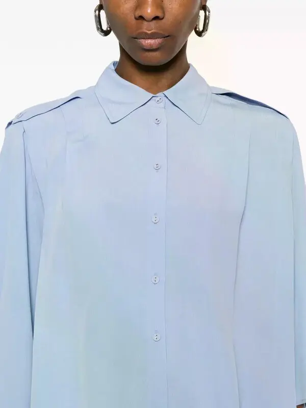 TWINSET Button Shoulder Blouse