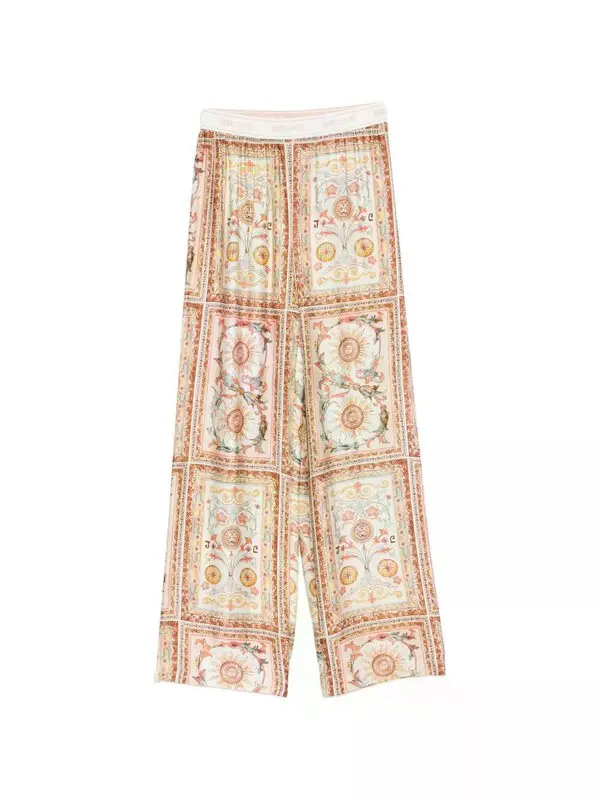 Just Cavalli Printed Trousers - Neutrals