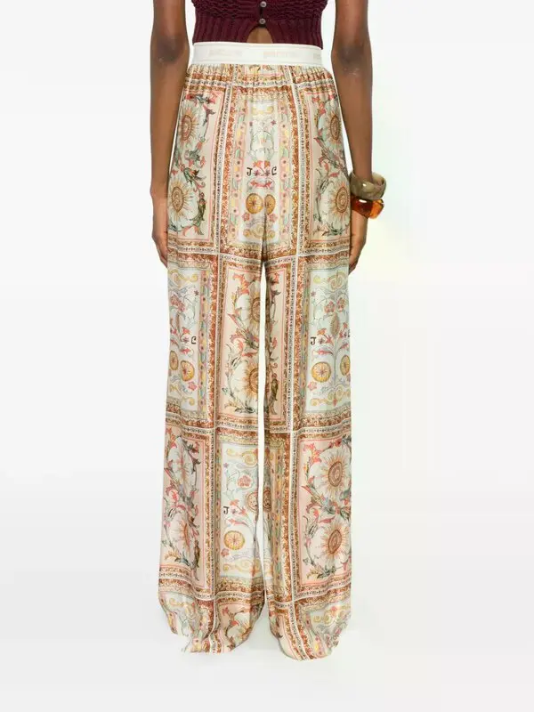 Just Cavalli Printed Trousers - Neutrals