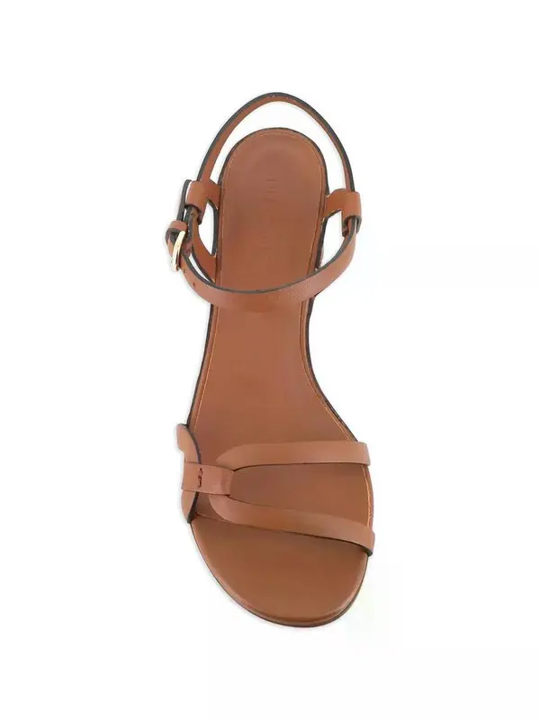 DEL CARLO Strappy Sandals - Brown
