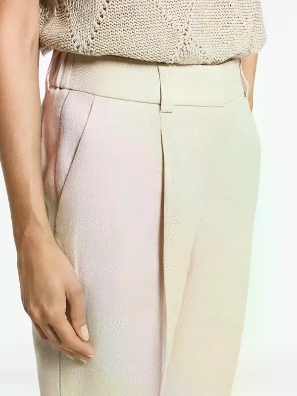 Peserico Linen Gabardine Trousers
