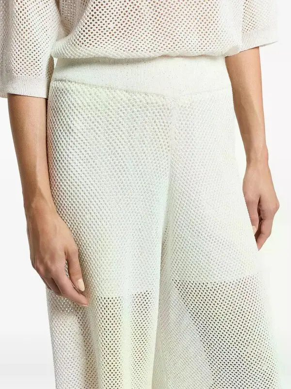 Peserico Open-knit Trousers