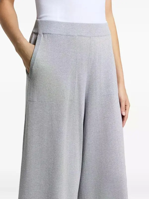 Peserico Wide-leg Cropped Trousers