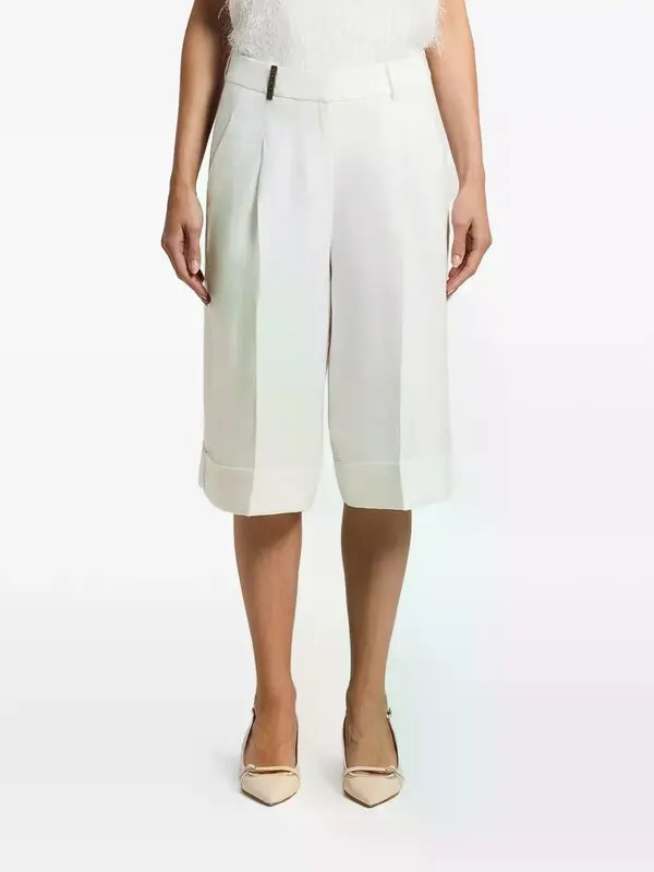 Peserico Linen Gabardine Shorts