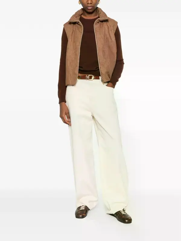 Herno Funnel-neck Zip Gilet