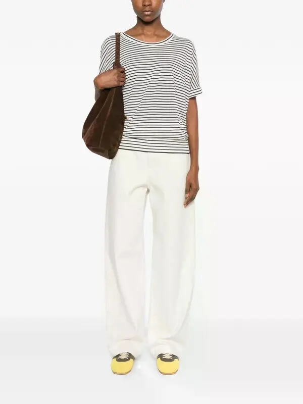 Herno Striped Crew-neck T-shirt