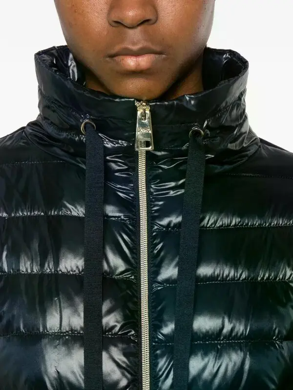 Herno Quilted Zip-up Jacket - Blue