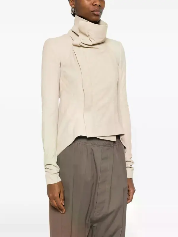 Rick Owens Asymmetric Zip Jacket