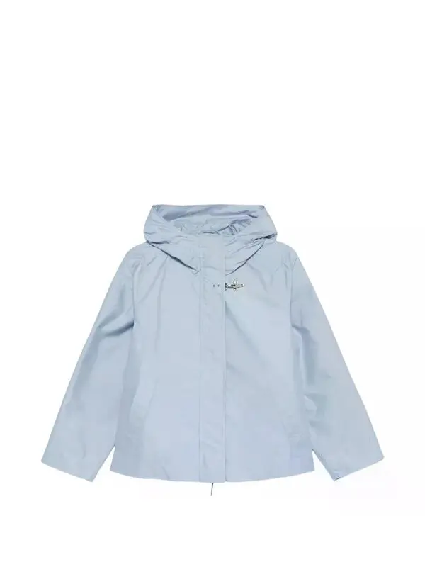 FAY Hooded Zip-fastening Jacket - Blue