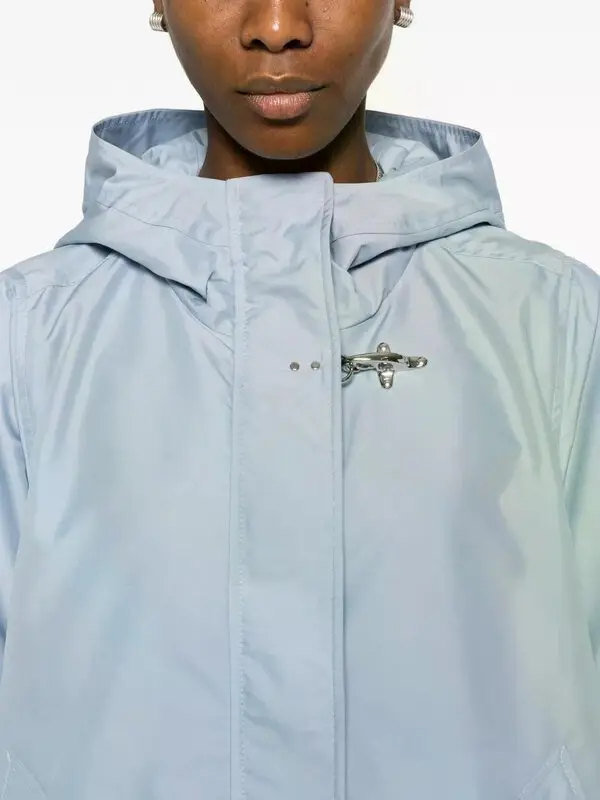 FAY Hooded Zip-fastening Jacket - Blue