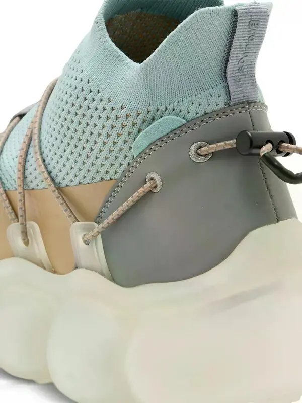 GROUNDS Bubble-sole Lace-up Sneakers