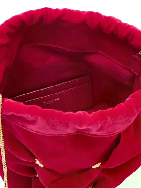 FERRAGAMO Mini Varini Bucket Bag