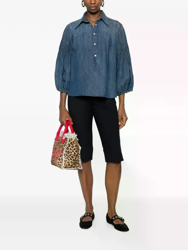 Pinko Button Pleated Blouse