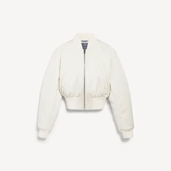 Balenciaga Cropped Bomber Jacket