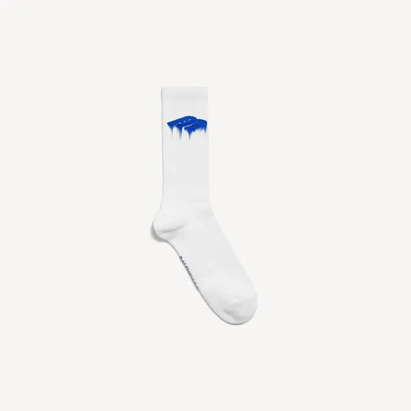 Balenciaga Wet Brush Socks - White