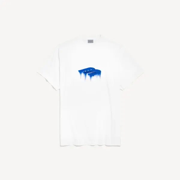 Balenciaga Wet Brush Oversized T-shirt - White