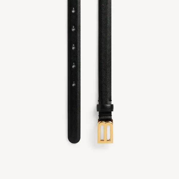 Balenciaga Bolero B Belt - Black