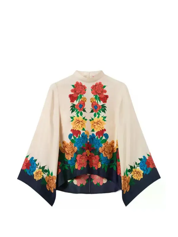 La DoubleJ Floral Print Blouse