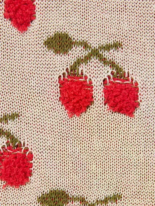 La DoubleJ Cherry Tie Gilet