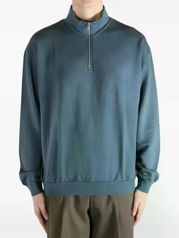 Auralee Half-zip Pullover