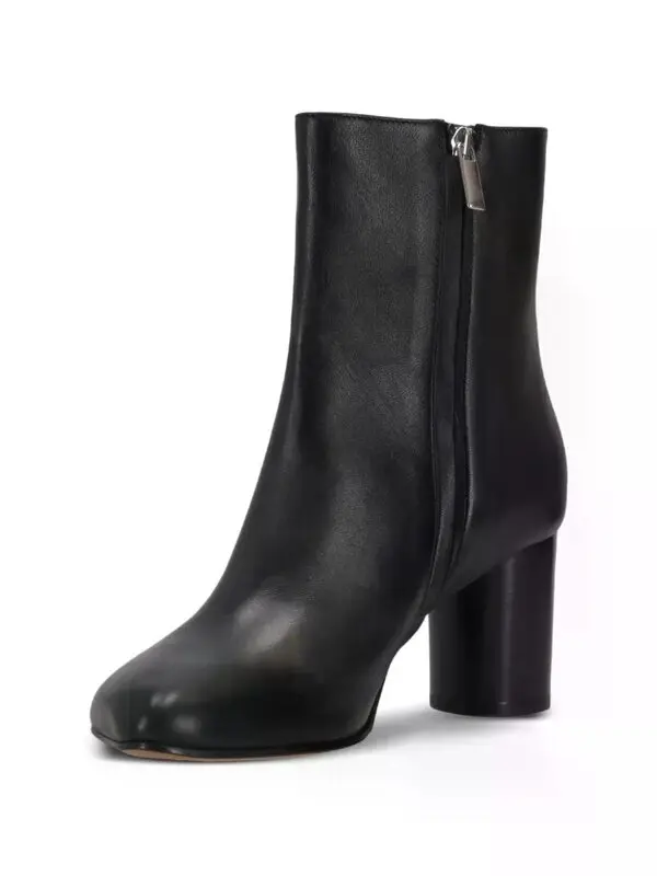NICCOLO PASQUALETTI Obliqua Leather Ankle Boots